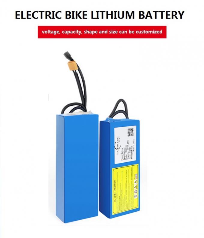 48V 12ah Electric Bike Battery Lithium Ion Customized Battery