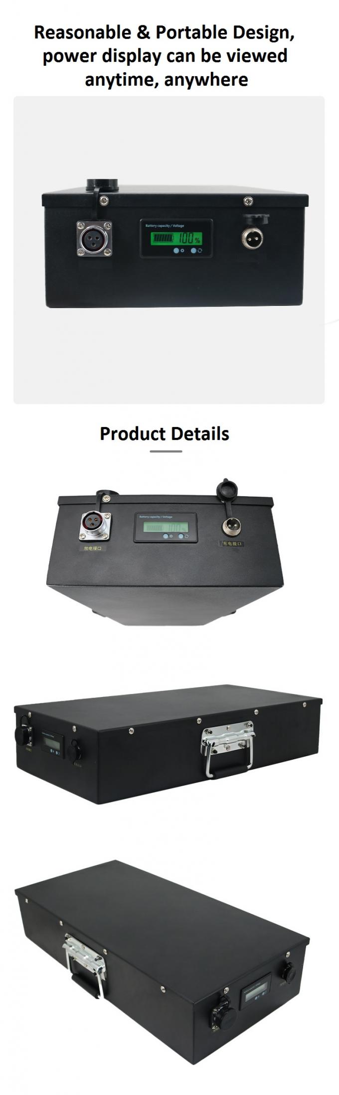 LiFePO4 Custom Lithium Iron Phosphate Battery 48V 35AH Kayaks ...