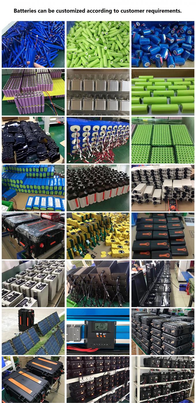 CLF 48V100AH LiFePO4 Battery Golf Cart Base Station RV Solar Energy ...