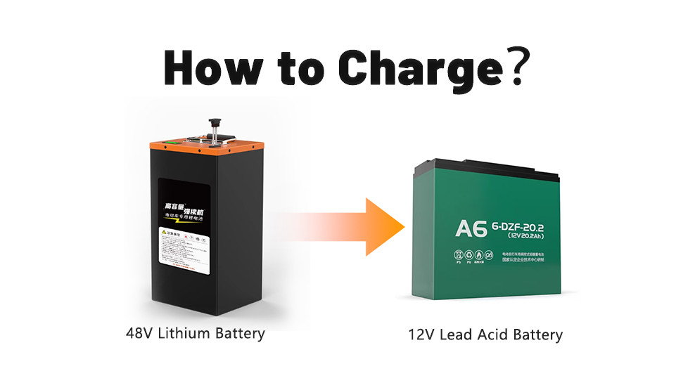 Can a 48V lithium battery charge a 12V lead-acid battery?