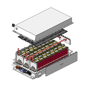 CLF 32/35kWh Electric Coach Liquid-cooling Lithium Battery Packs ...